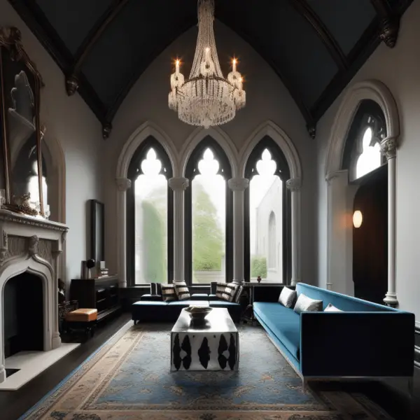 Embrace the Drama: How to Master Gothic Revival Interior Design for an ...
