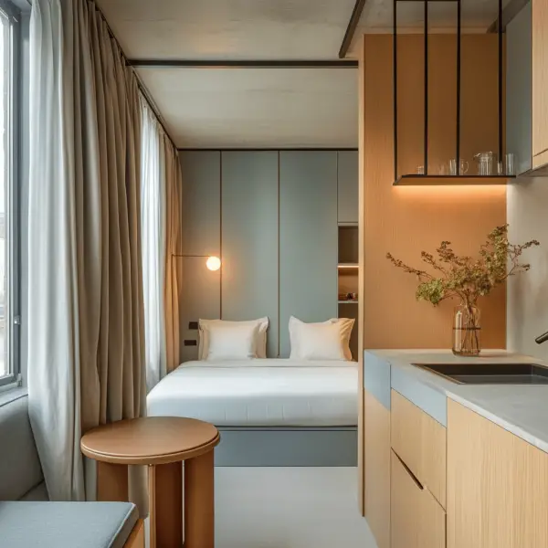 Transform Your Studio Apartment into a Luxe, Hotel-Like Airbnb Haven ...