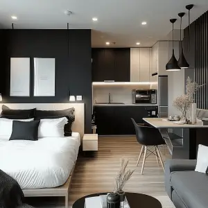 Transform Your Studio Apartment into a Luxe, Hotel-Like Airbnb Haven ...